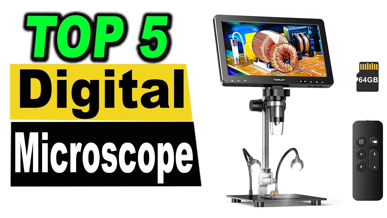 TOP 5 Best HDMI Digital Microscope Review 2025 - YouTube