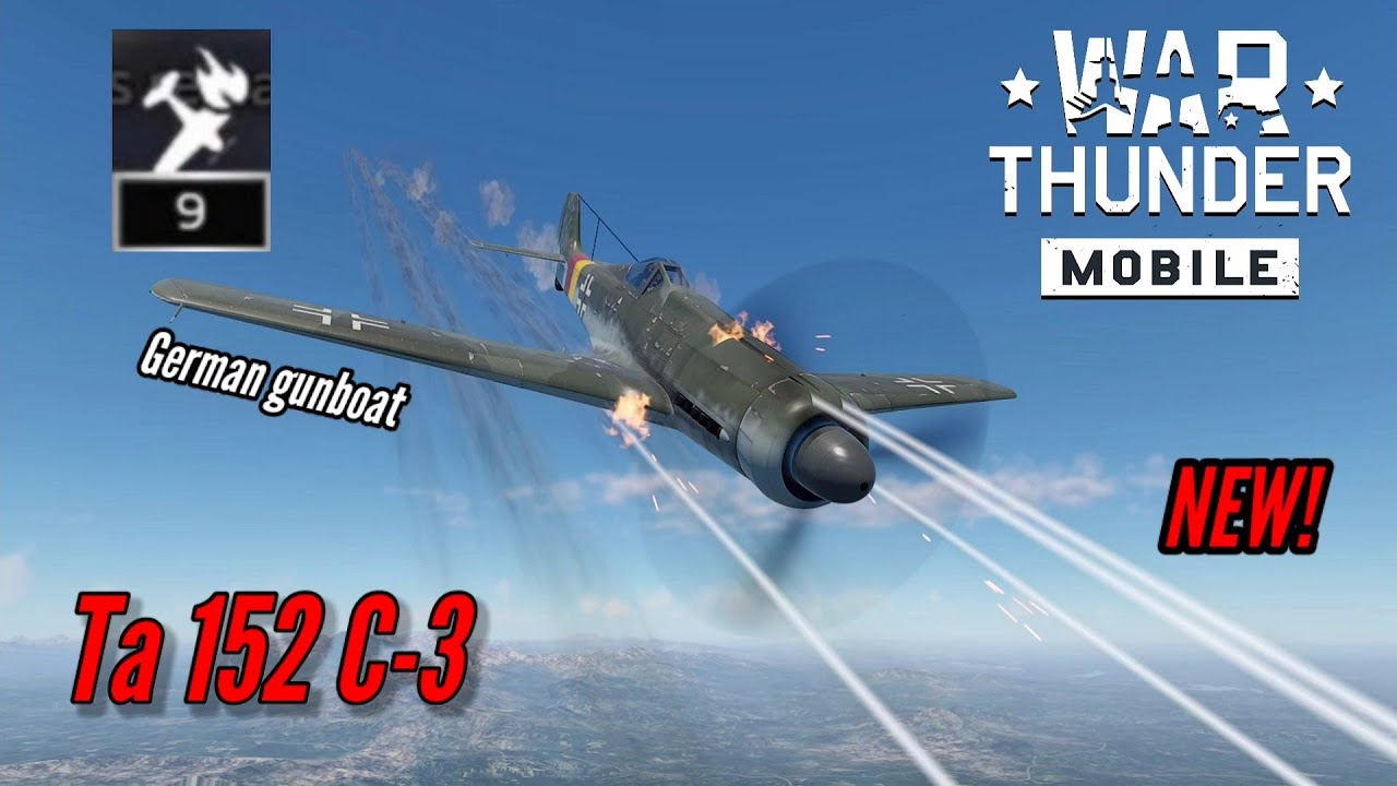 NEW! Ta 152 C-3: Boom n' Zoomer with deadly firepower (9 kills, no ...