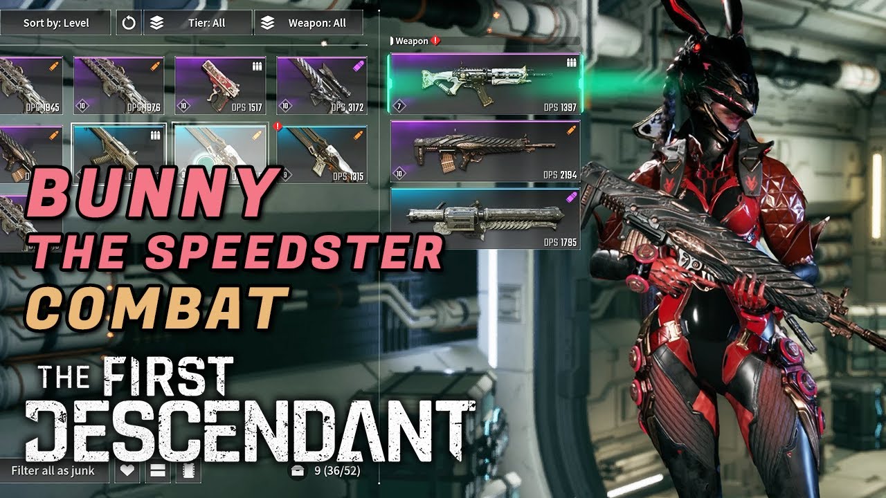 Warframe-Like Looter Shooter - Bunny The Speedster Combat | The First ...