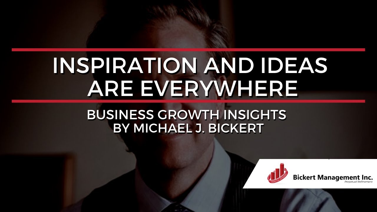 Inspiration and Ideas Are Everywhere - YouTube