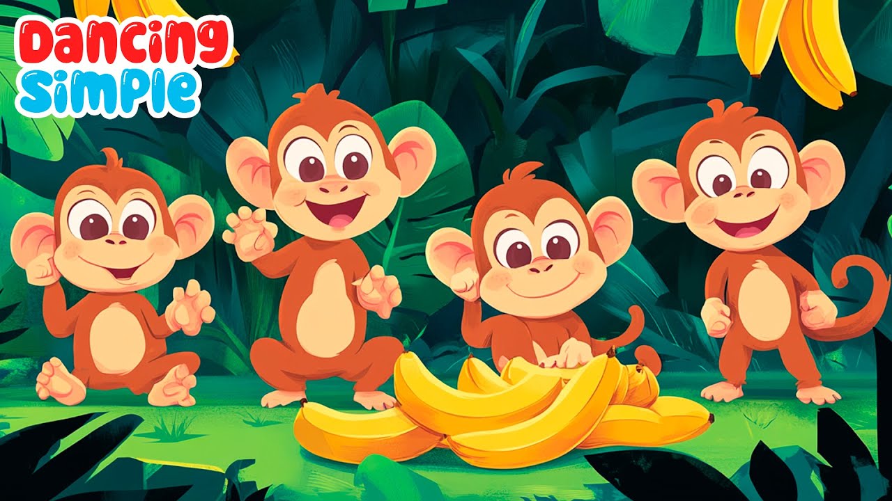 Monkey Dance| Animal Songs | Nursery Rhymes & Kids Songs | Songs for ...