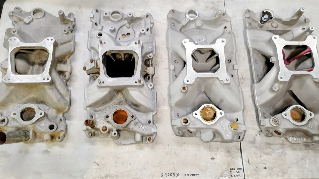 1970s Holley single plane SBC intakes. Street Dominators & Strip ...