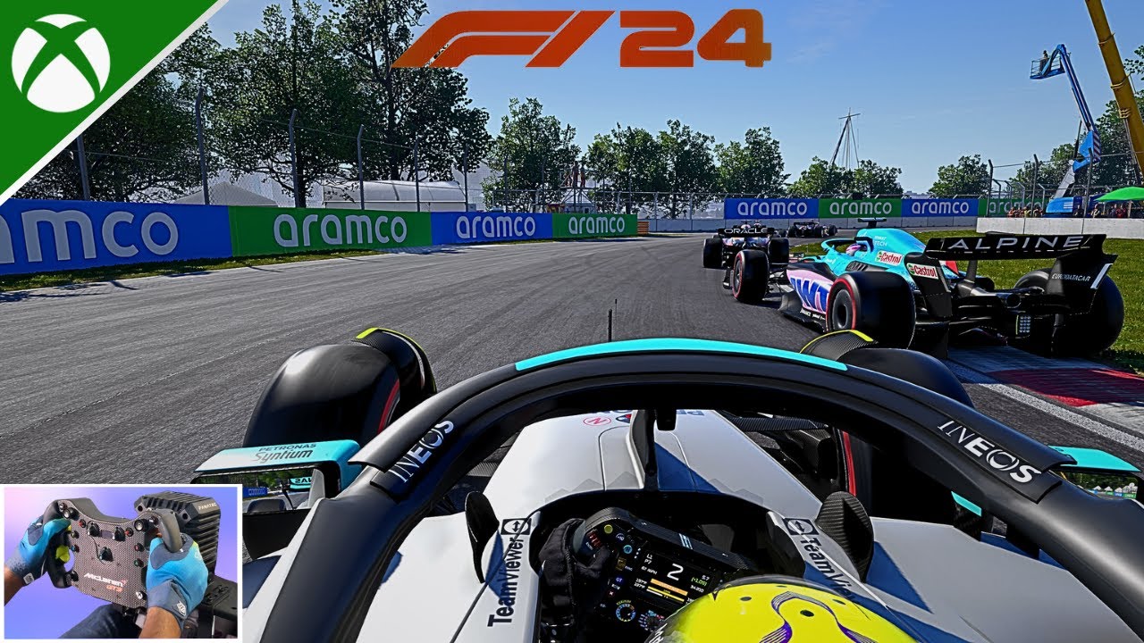 F1 24 (Xbox Series X) - Moza Race - YouTube