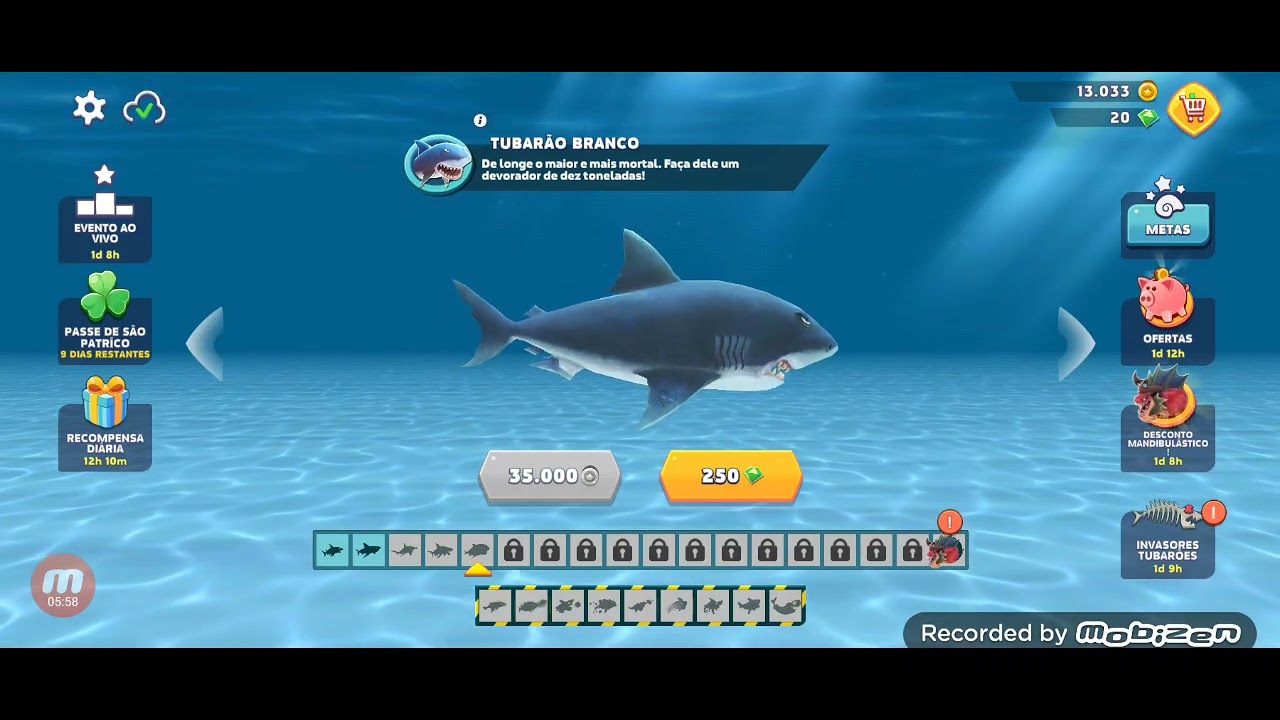 PARTE 2 JOGANDO COM TUBARÃO MACO 😃🦈 - YouTube