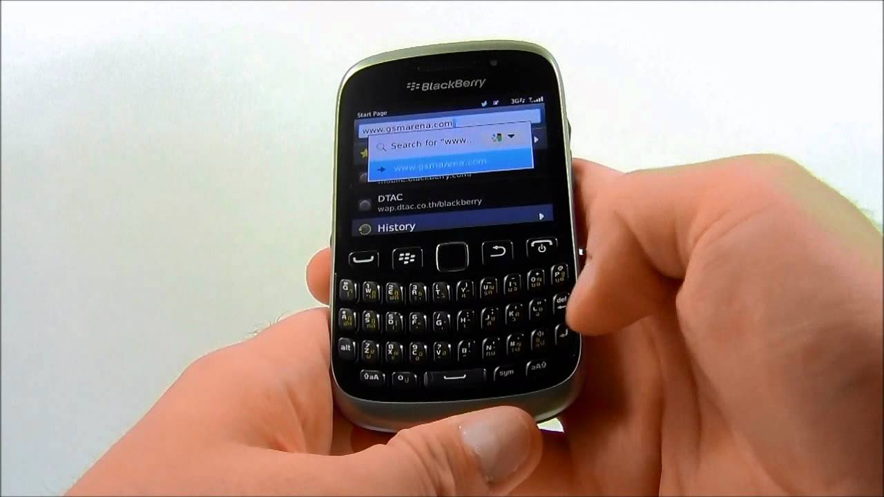 [ Review ] : Blackberry Curve 9320 (พากย์ไทย) - YouTube