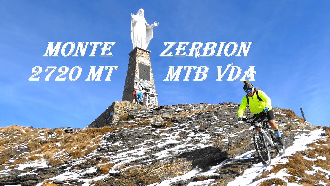MONTE ZERBION MTB 2720mt per la cresta NW Valtournenche Val d'Ayas Val ...