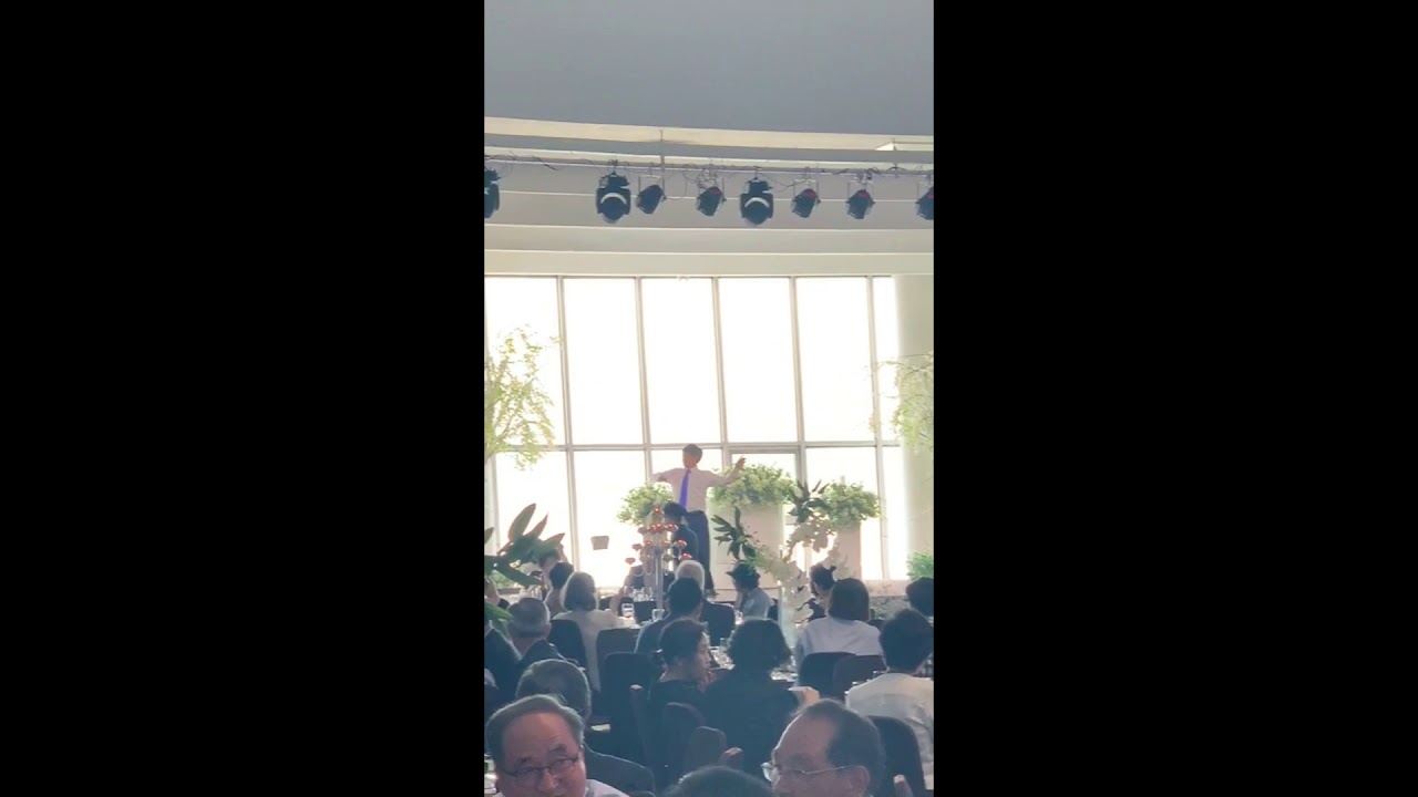 Tae popping at Tae Hoon's Wedding at Floating Island, Korea 20200627 ...