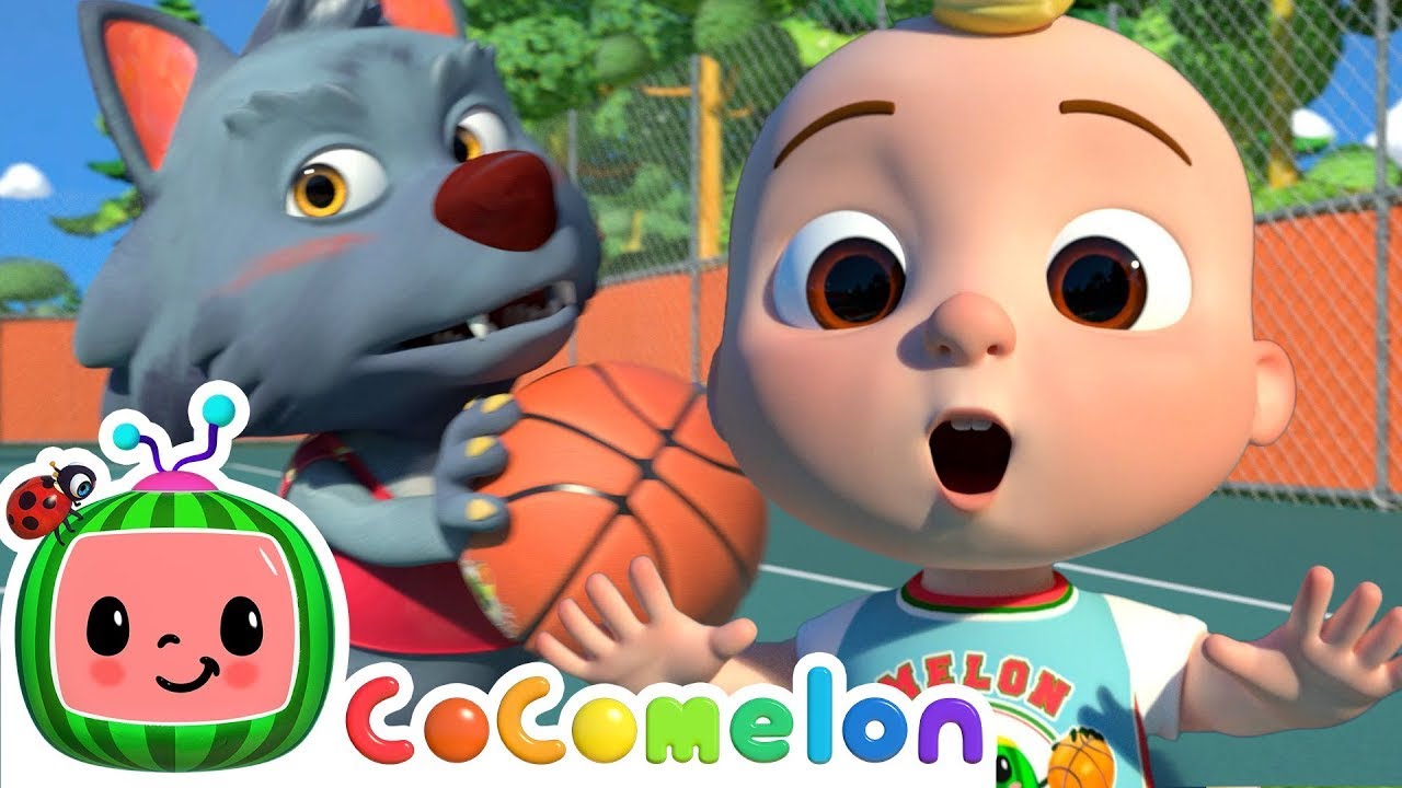 Nursery Rhymes | Basketball Song | CoComelon Furry Friends | Animals ...