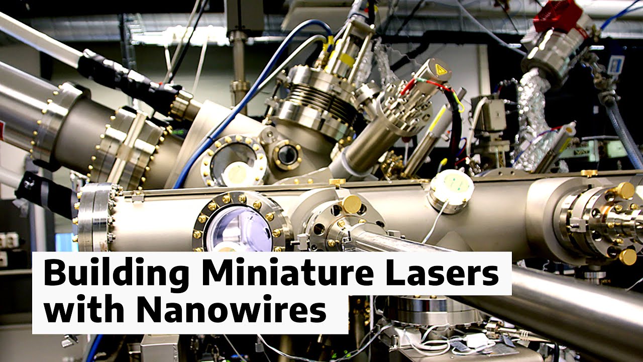 Miniature lasers made from nanowires - YouTube