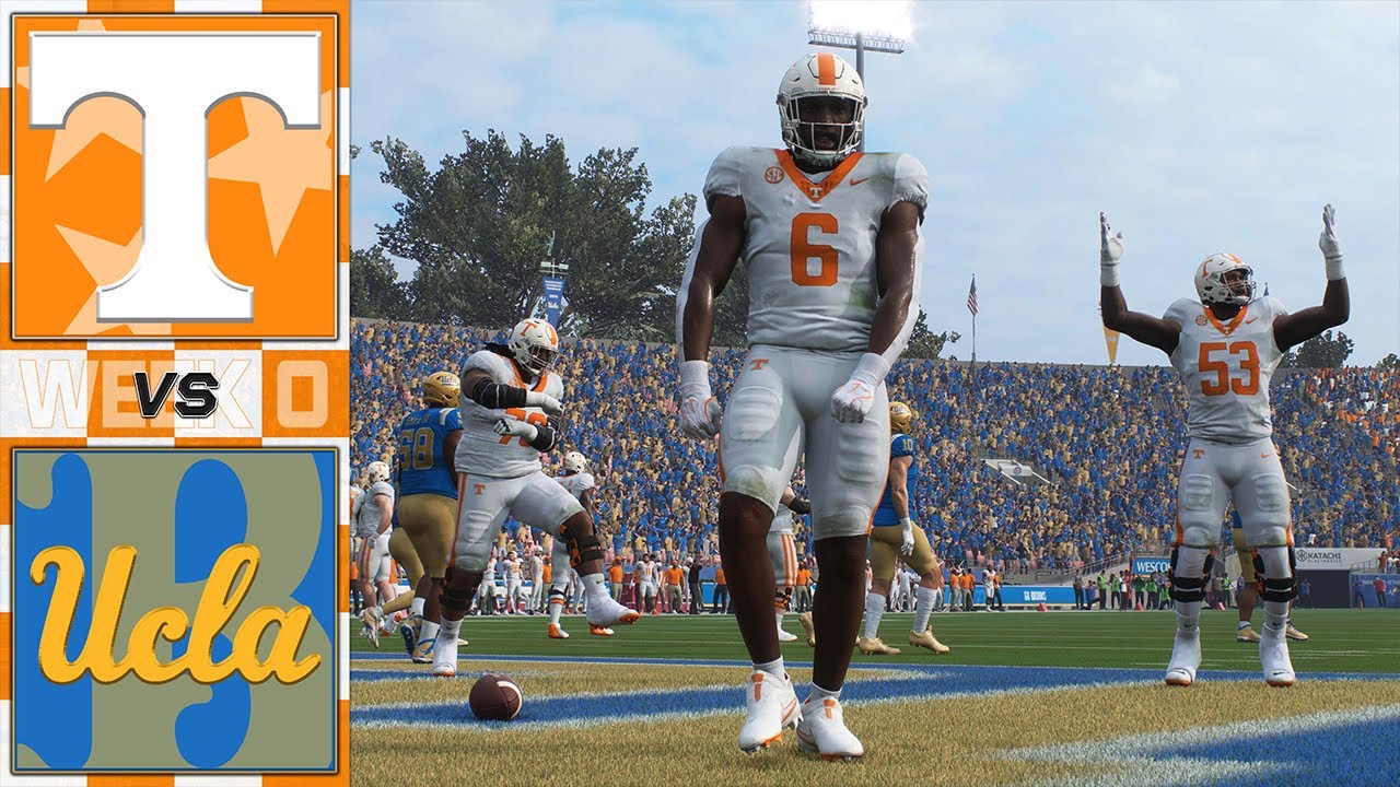 2024 - Week 0 - 15 Tennessee vs UCLA | EA College Football 25 - YouTube