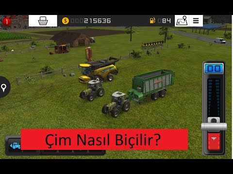 Farming Simulator 16  Çim Nasıl Yapılır/ Çim için gereken makineler / Çiftlık Oyunları / Farmer Man