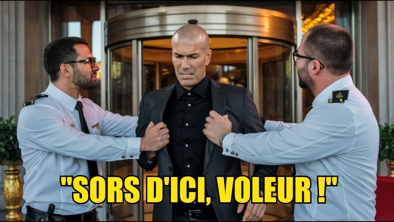Des employés de l'hôtel accusent Zidane de vol — sans savoir qu'il en ...