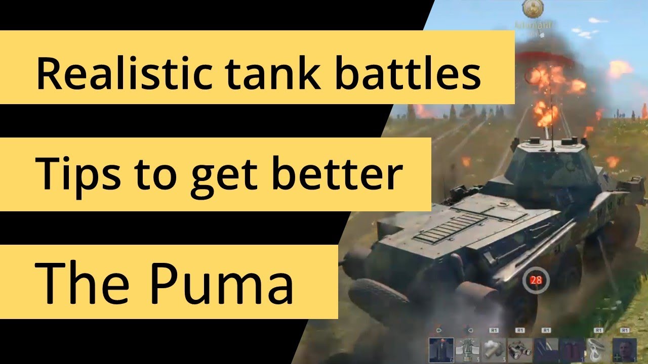 War Thunder German light tank - Guide on how to play the puma in ...