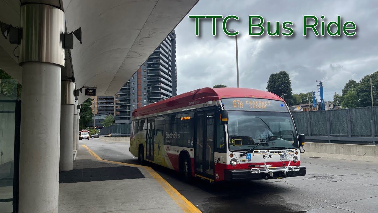 Toronto TTC Route 67 Pharmacy - Nova Bus LFSe+ Bus Ride 8/20/2025 - YouTube