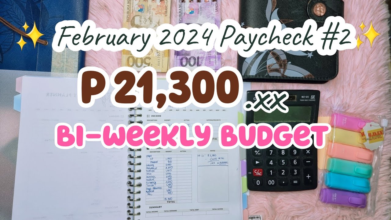 💰 Maximize Your Paycheck: Cash Stuffing my Paycheck number 2 for ...