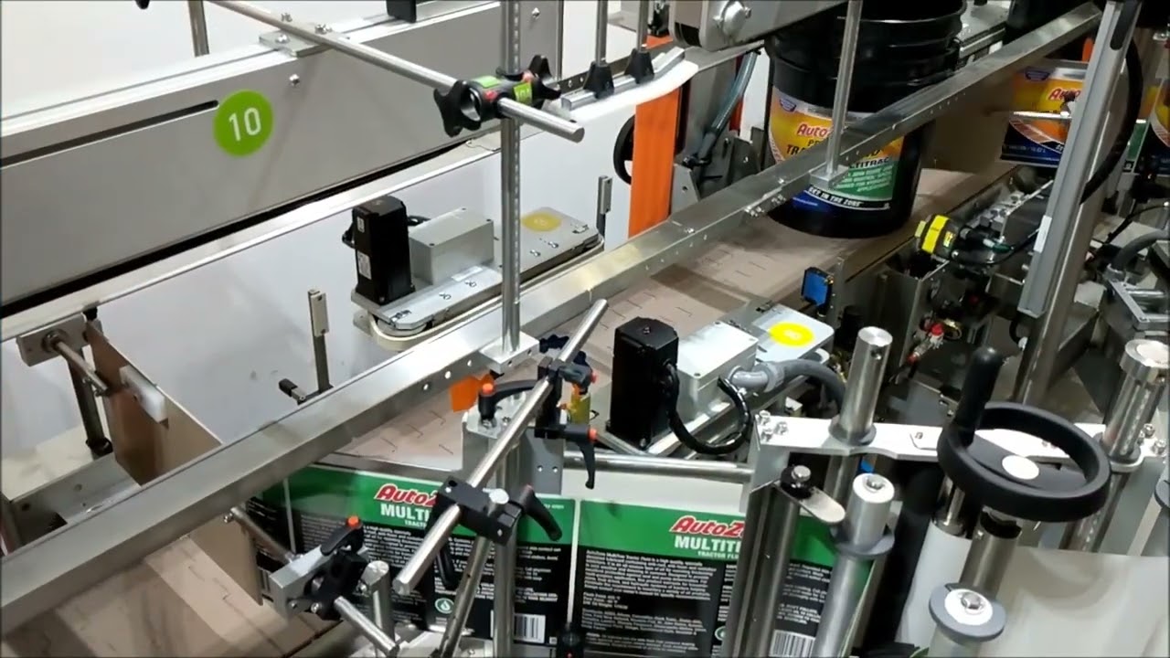 Nita Pail Labeler with 2 Labels Plus Cognex Vision System and Handle ...