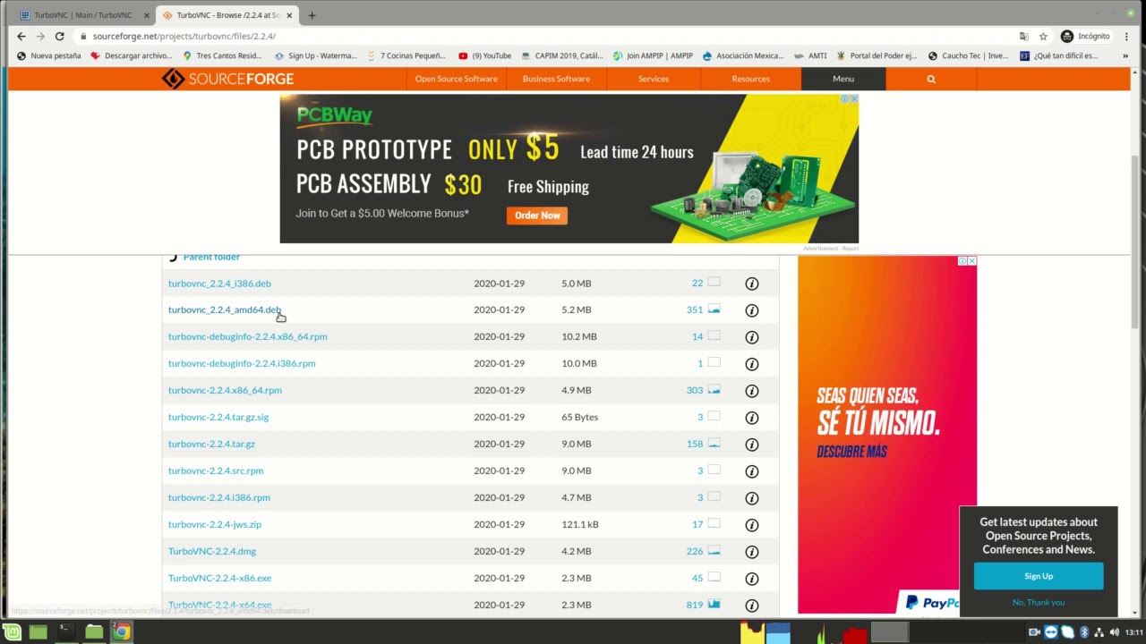 Instalacion TurboVNC en Ubuntu, Linux Mint, Debian - YouTube
