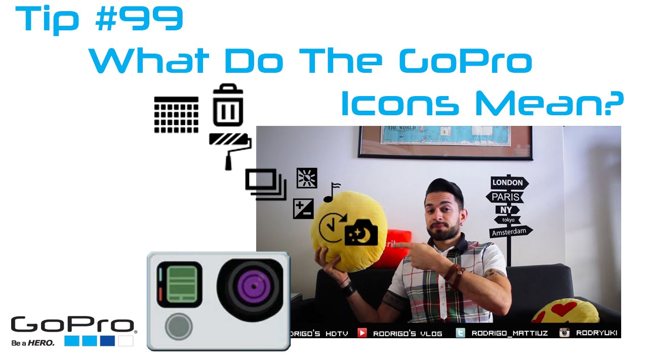 GoPro HD: Tip #99 What Do The GoPro Icons Mean? - YouTube