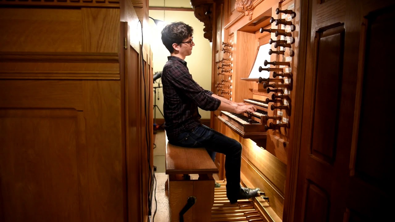 Philip Glass - Dance No. 2 (Adrian Foster, organ) - YouTube