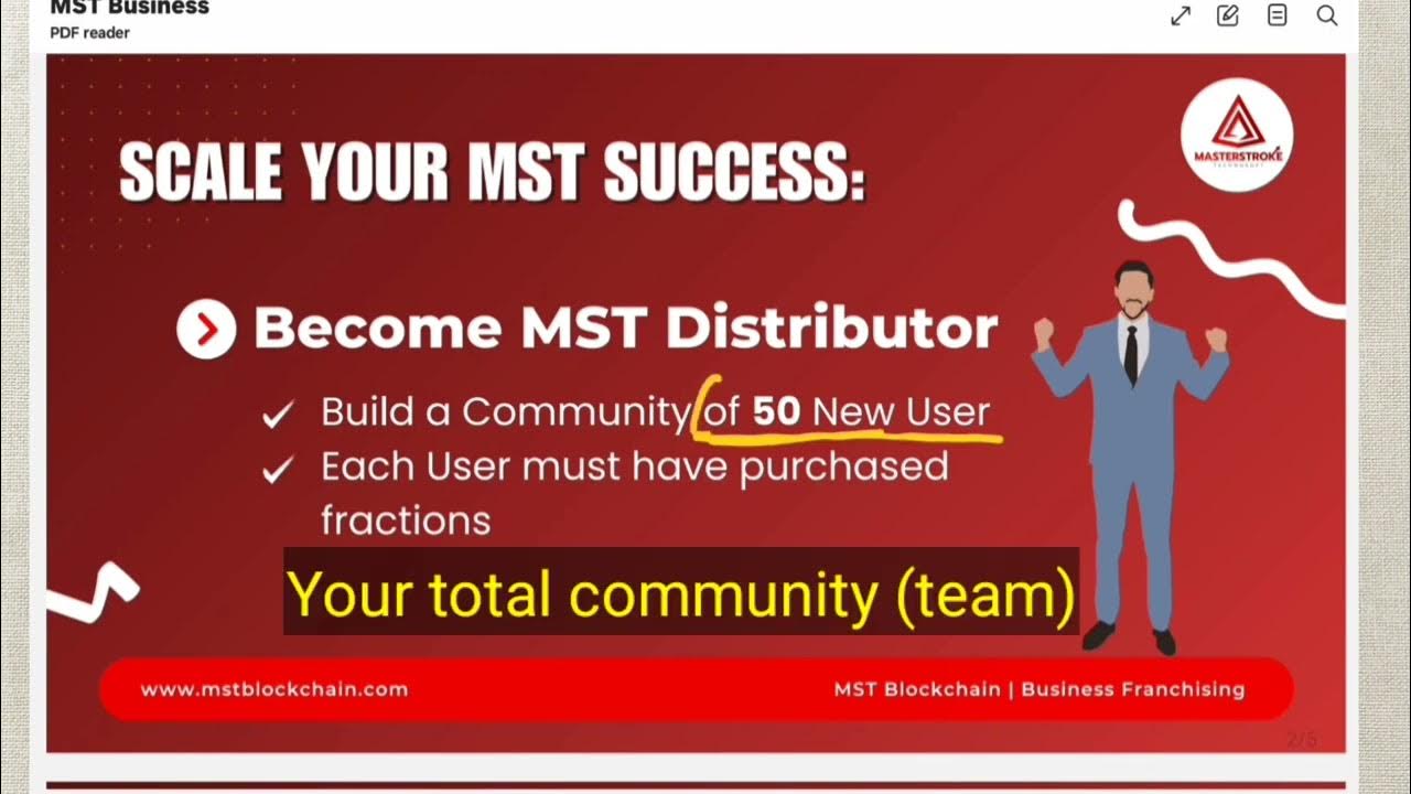 MST blockchain Refar program in hindi mst Blockchain full plan hindi me mst coin details - YouTube