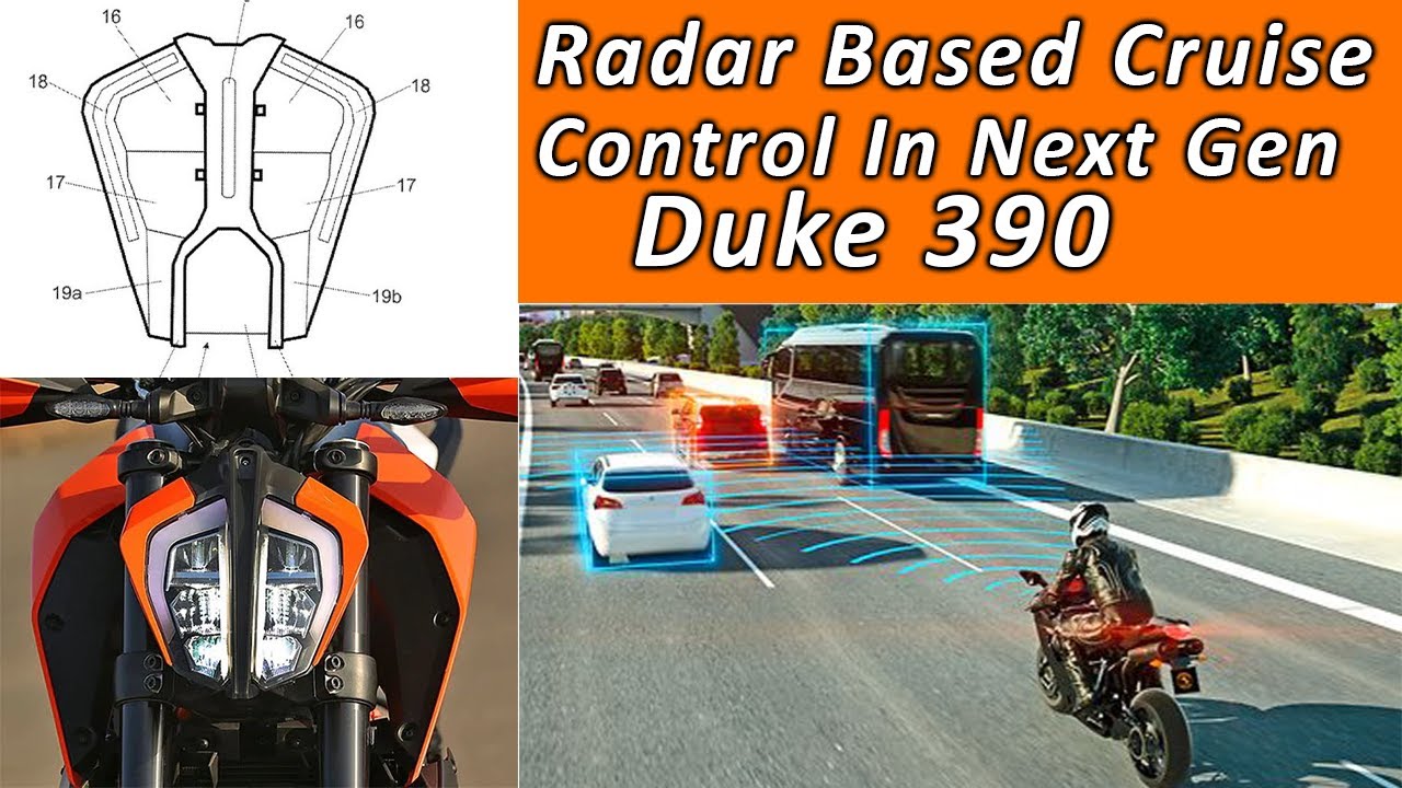 Next Gen Duke 390 Radar Based Cruise Control Feature || Explained ...
