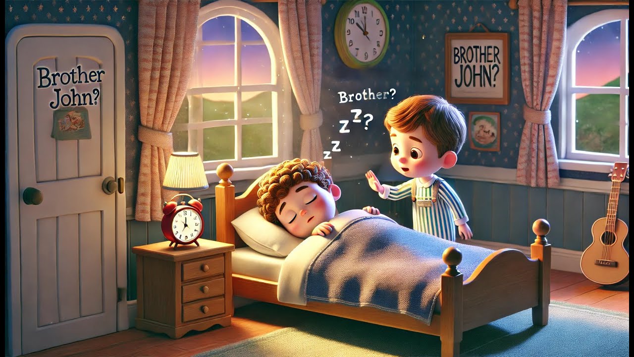 Are You Sleeping Brother John? | kids Nursery Rhymes & Morning Routine ...