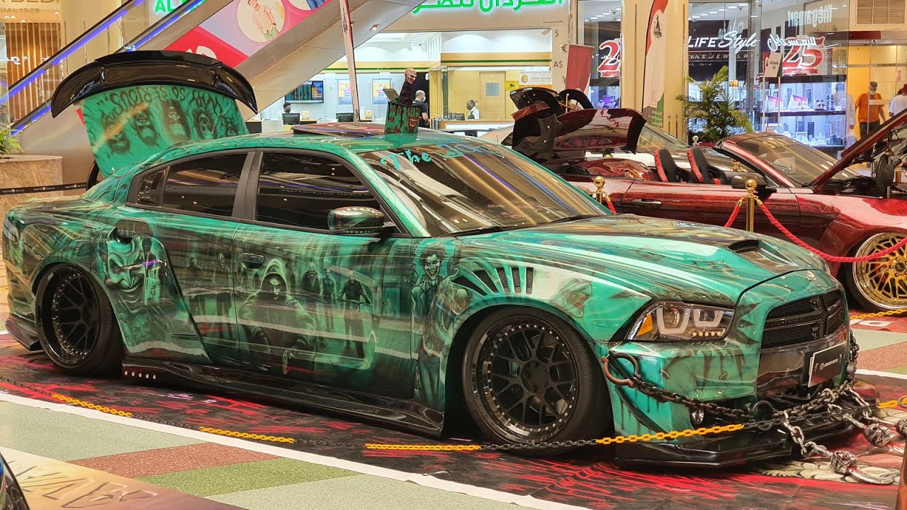 Dodge Charger modified Joker design review - Urdu - YouTube