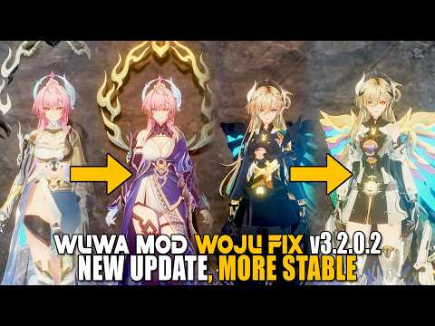 NEW‼️ How To Fix WuWa Mods in 3.2 | Updated Woju Fixer Stable Textures Injection