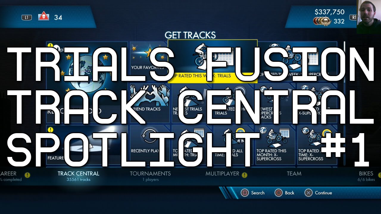 Trials Fusion: Track Central Spotlight #1 - YouTube