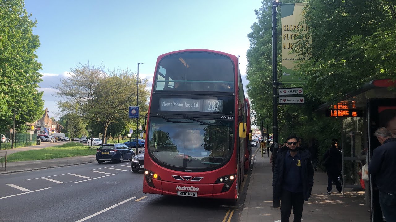 *Rare* (Ibus) 282 to Mount Vernon Hospital VW1825 BK10 MFE - YouTube