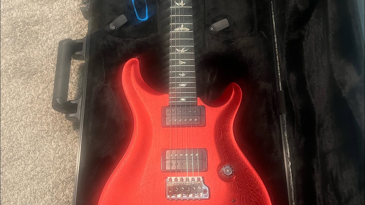 New PRS Standard 24 in Red Apple Metallic Satin Finish - YouTube