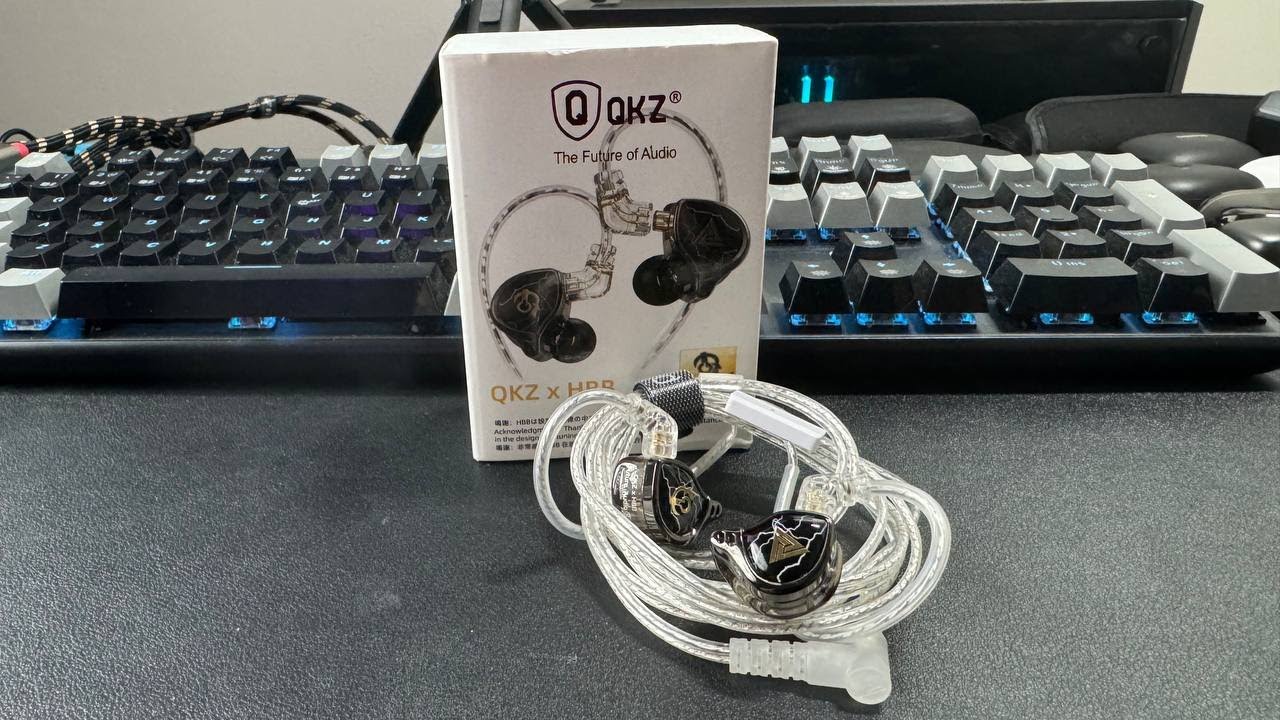 review rekomendasi IEM qkz x hbb basshead - YouTube