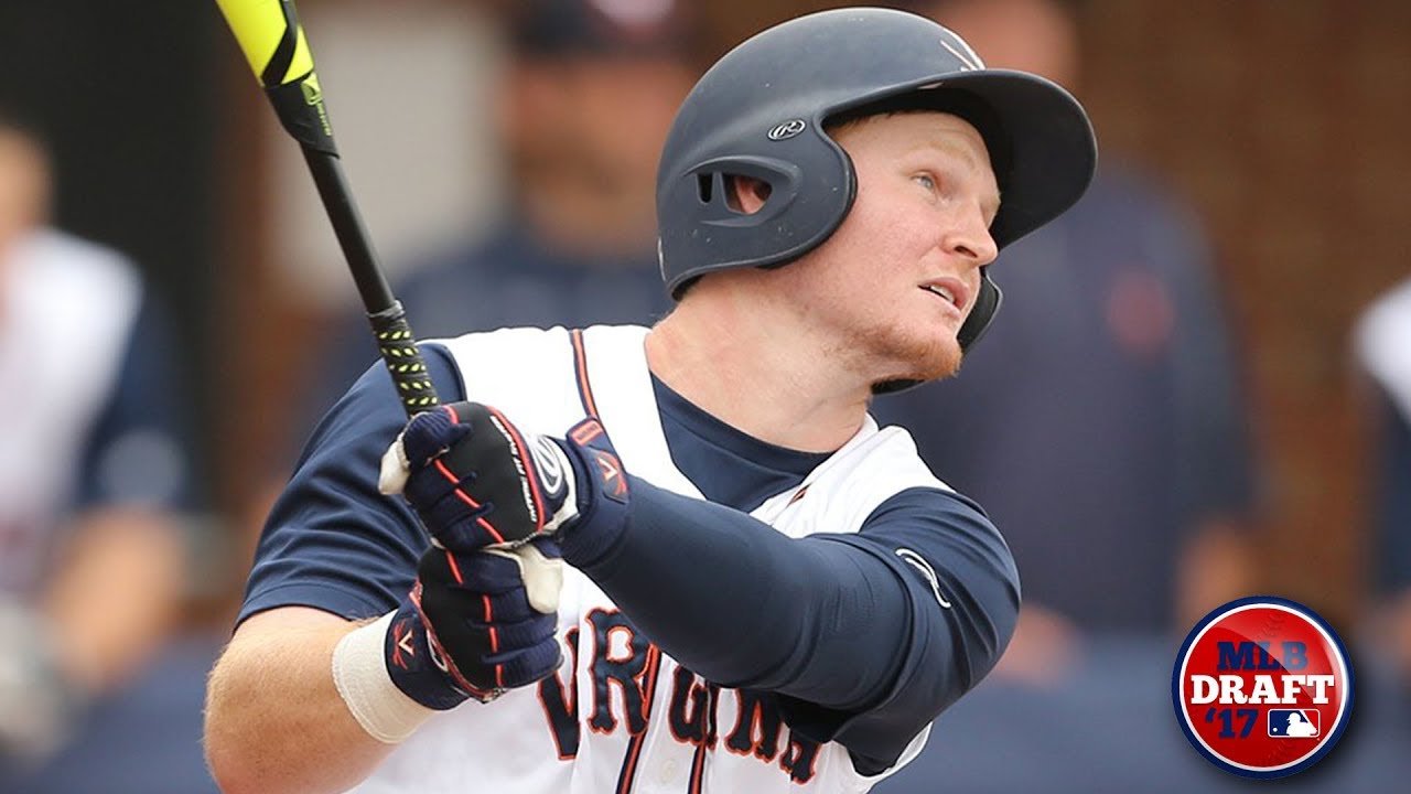 Pavin Smith MLB Draft Tape | UVA 1B/OF - YouTube