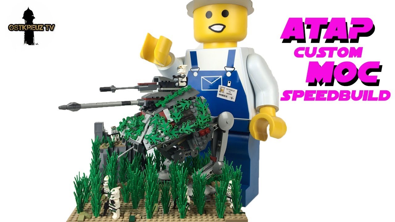 AT-AP CUSTOM | SPEEDBUILD MOC | LEGO STAR WARS - YouTube