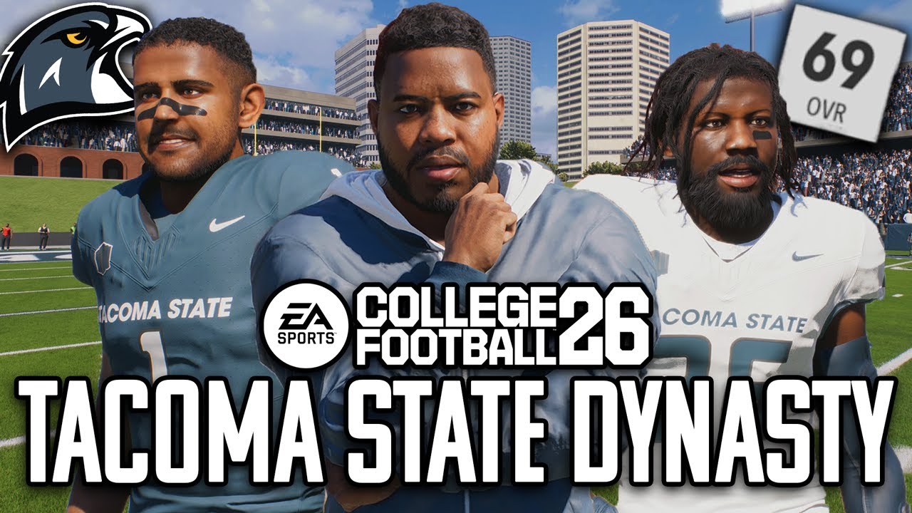 THE GOSHAWKS ARE BACK! | College Football 26 Tacoma State Dynasty | EP ...