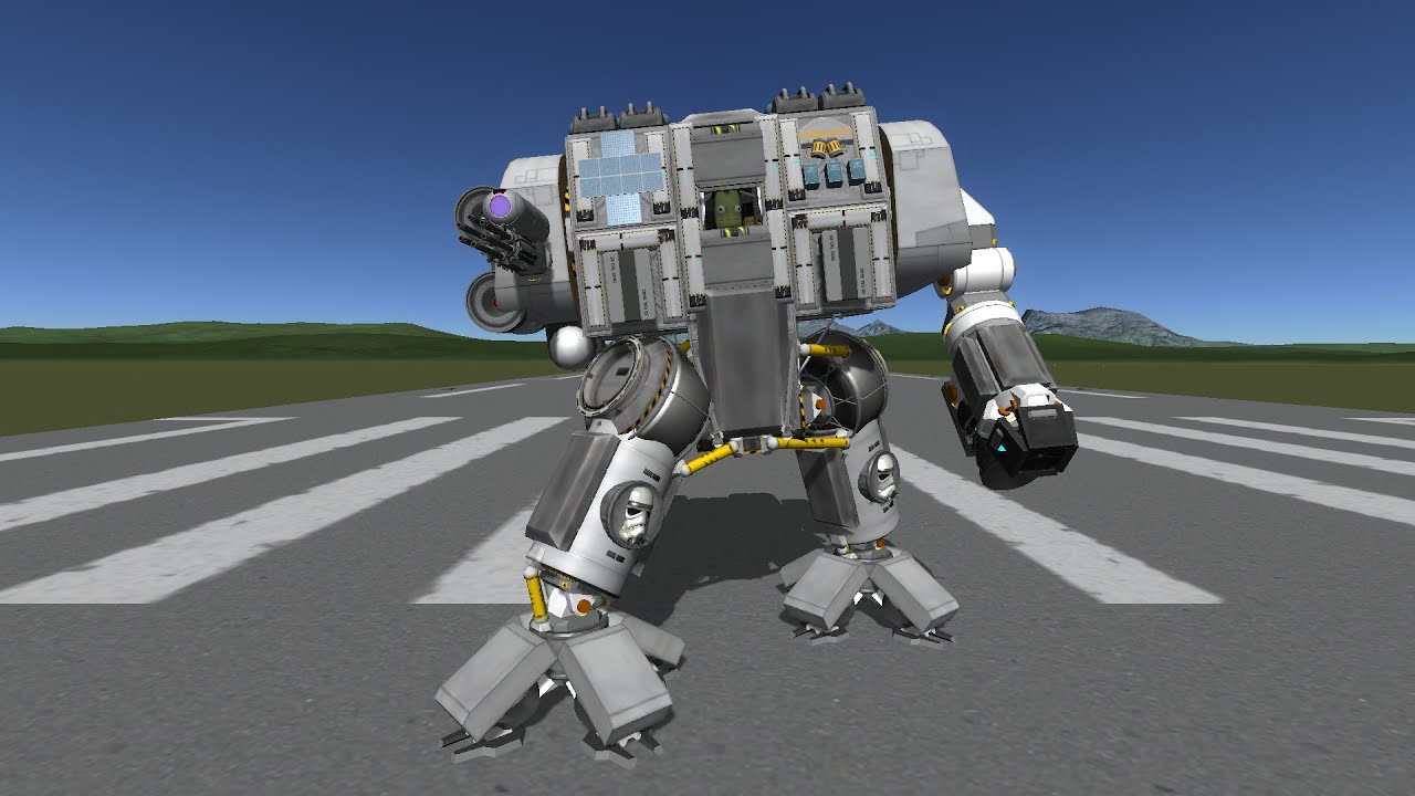 Kerbal Space Program - Mech Designs season 3 part 2 - W40K Venerable ...