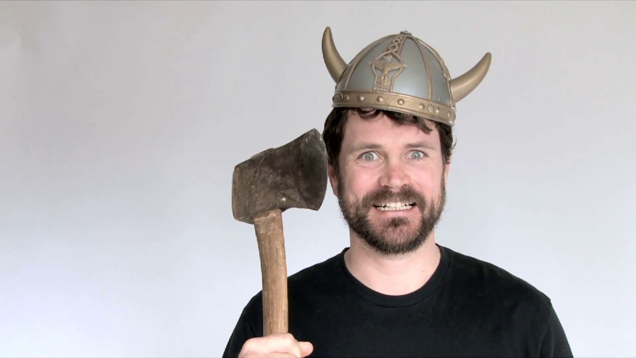 [Free Stock Video] Crazy Viking Man [HD] - YouTube