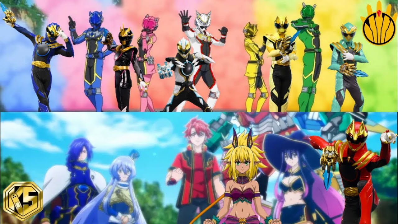No.1 Sentai Gozyuger vs Kizuna Five: The Red Ranger Becomes an ...