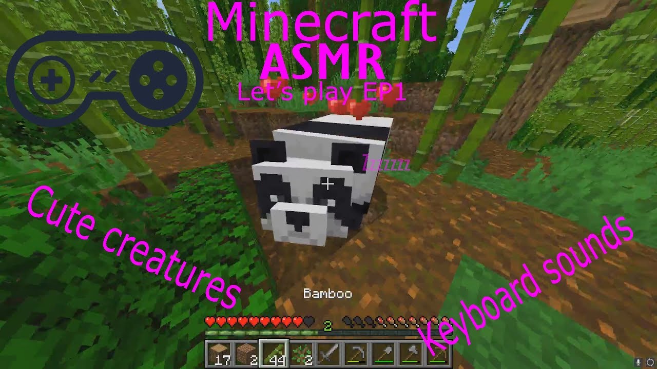 ASMR Minecraft - A relaxing adventure - EP 1 - YouTube
