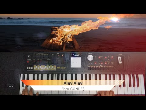 #EbruGündeş #Alev Alev #Korg #Roland Alev Alev (Roland BK-5 OR)