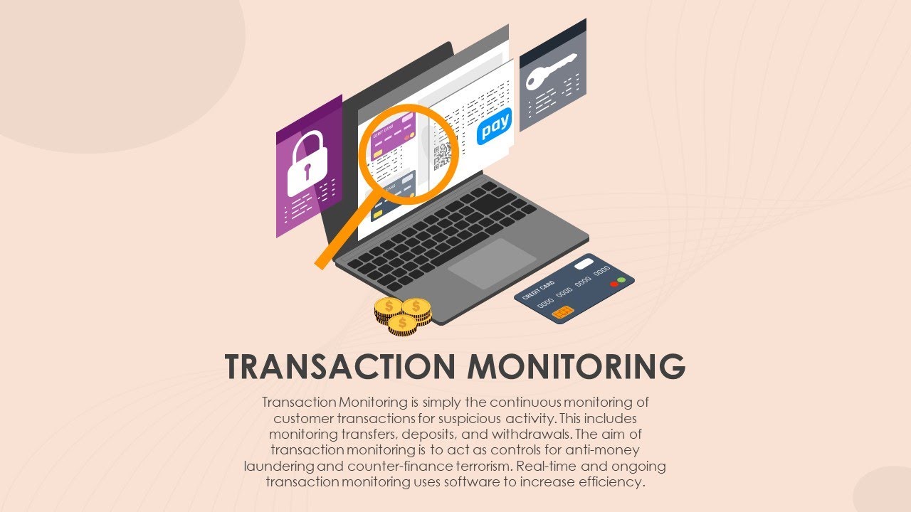 Transaction Monitoring Animated PPT Template - YouTube