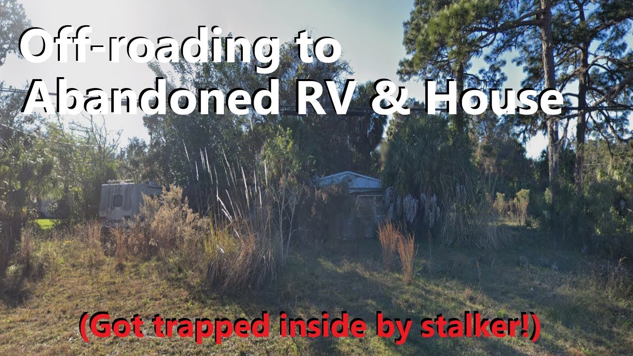 Off-Roading to Abandoned RV & House (Aripeka, FL) - YouTube