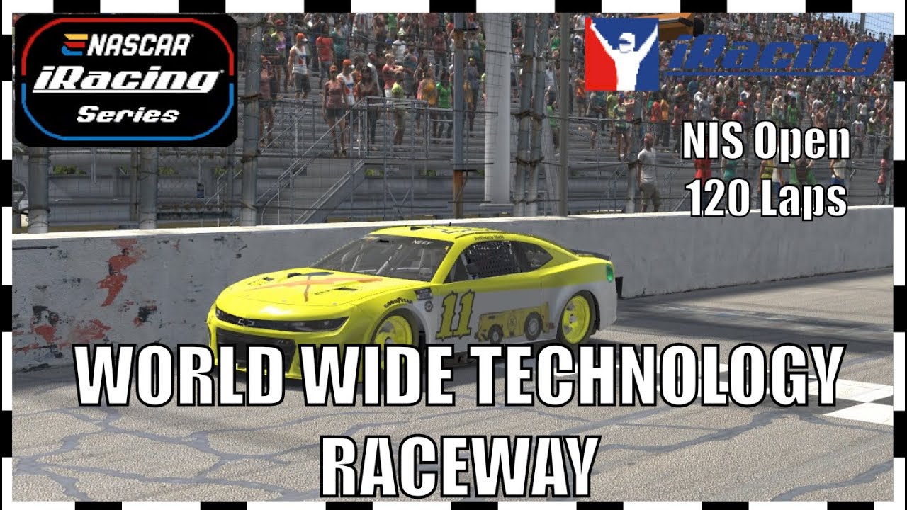 NASCAR iRacing Series Open Setup | Round 15 | World Wide Technology ...