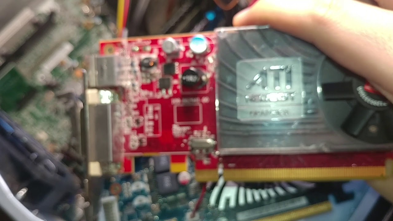 Asus gt 530 pcie HDMI DVI VGA Nvidia graphics card review - YouTube