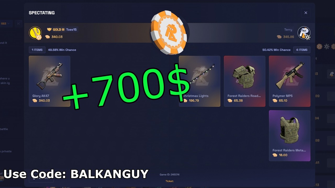 RustyLoot Best Rust Gambling Site?!? INSANE COINFLIP WIN - YouTube