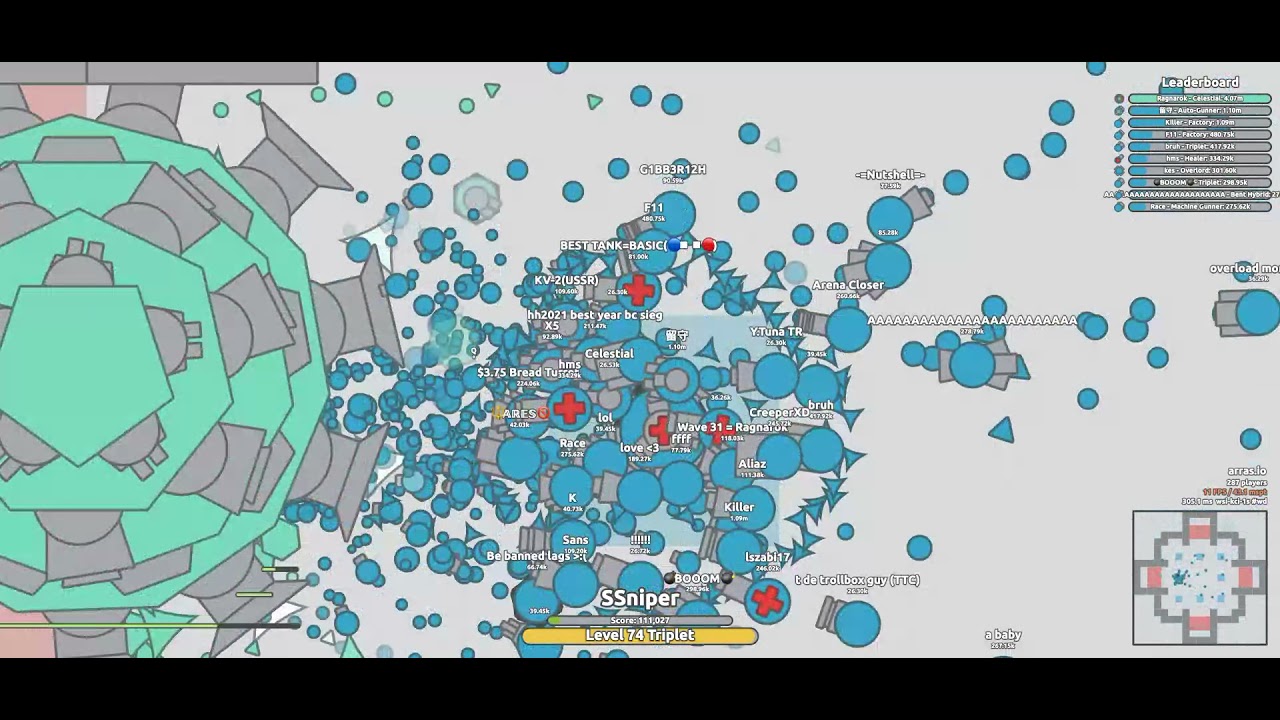 FINAL BOSS IN ARRAS.IO(AWESOME) - YouTube