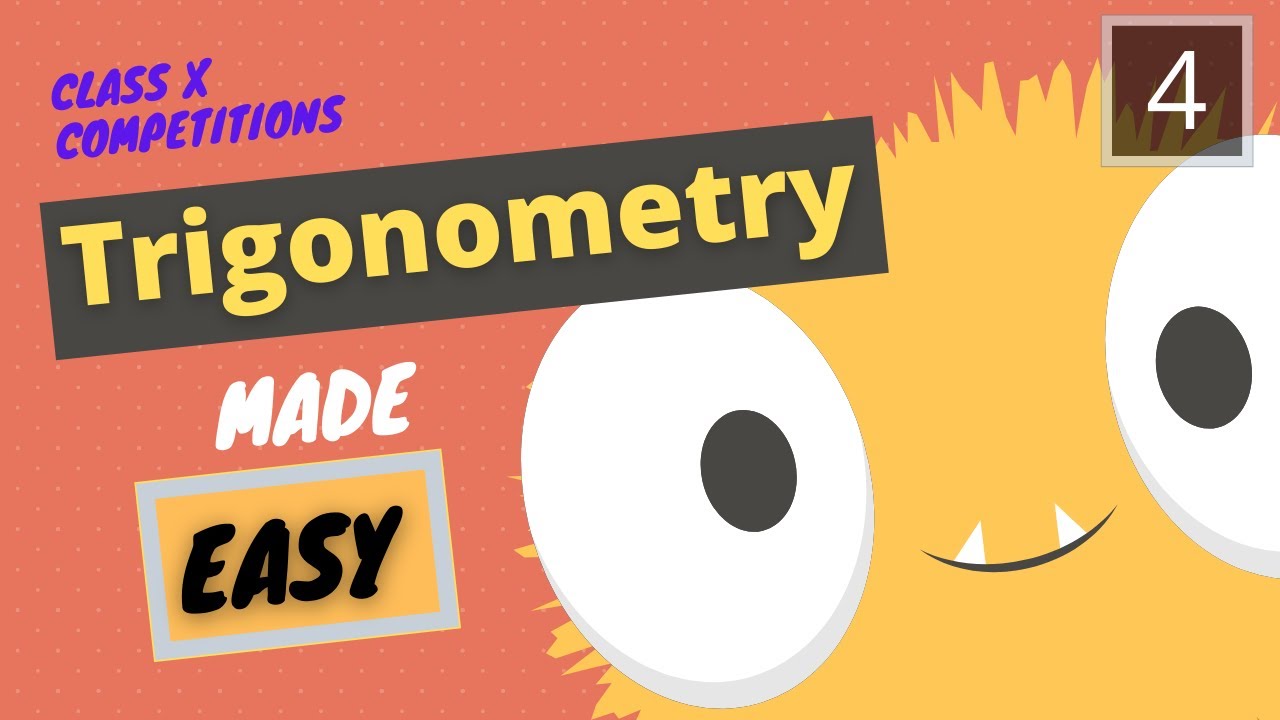 Questions on Trigonometry | Trigonometry Made Easy | Class 10/11/12 ...
