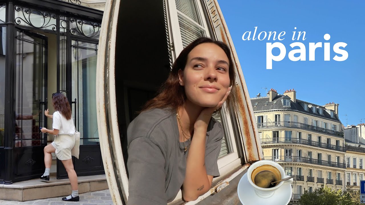 alone in paris | solo travel VLOG - YouTube