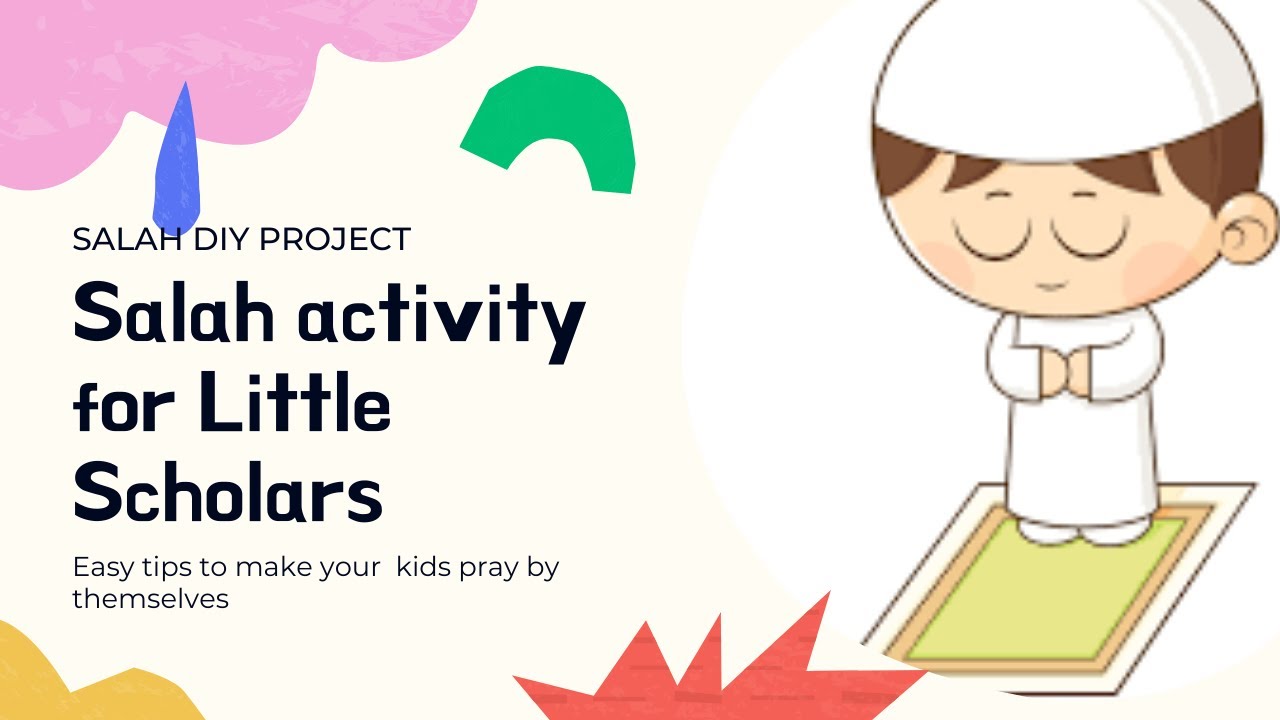 Salat/namaz activity for little kids #salahforkids #muslimparenting # ...