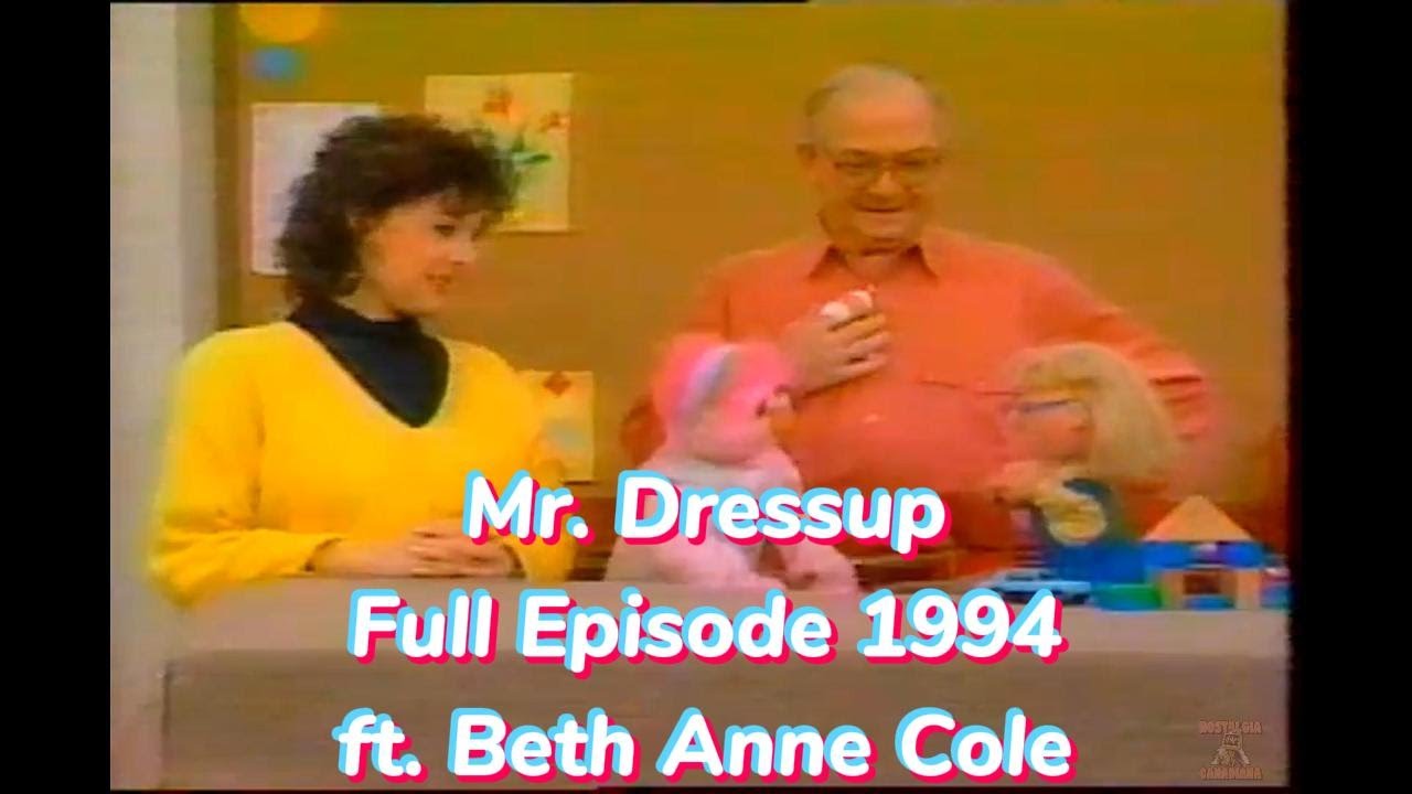 Mr. Dressup Full Episode 1994 Ft. Beth Ann Cole - YouTube